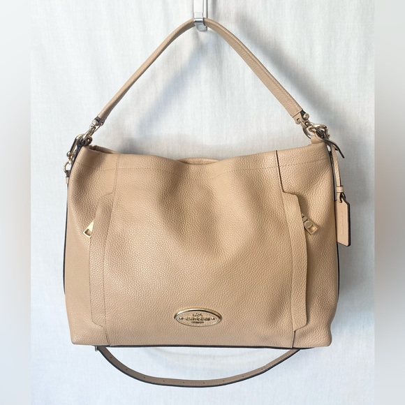 Coach | Bags | Euc Coach Scout Pebbled Leather Convertible Hobo | Poshmark